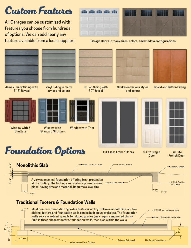 Two Story Garages: Spacious & Versatile in Virginia